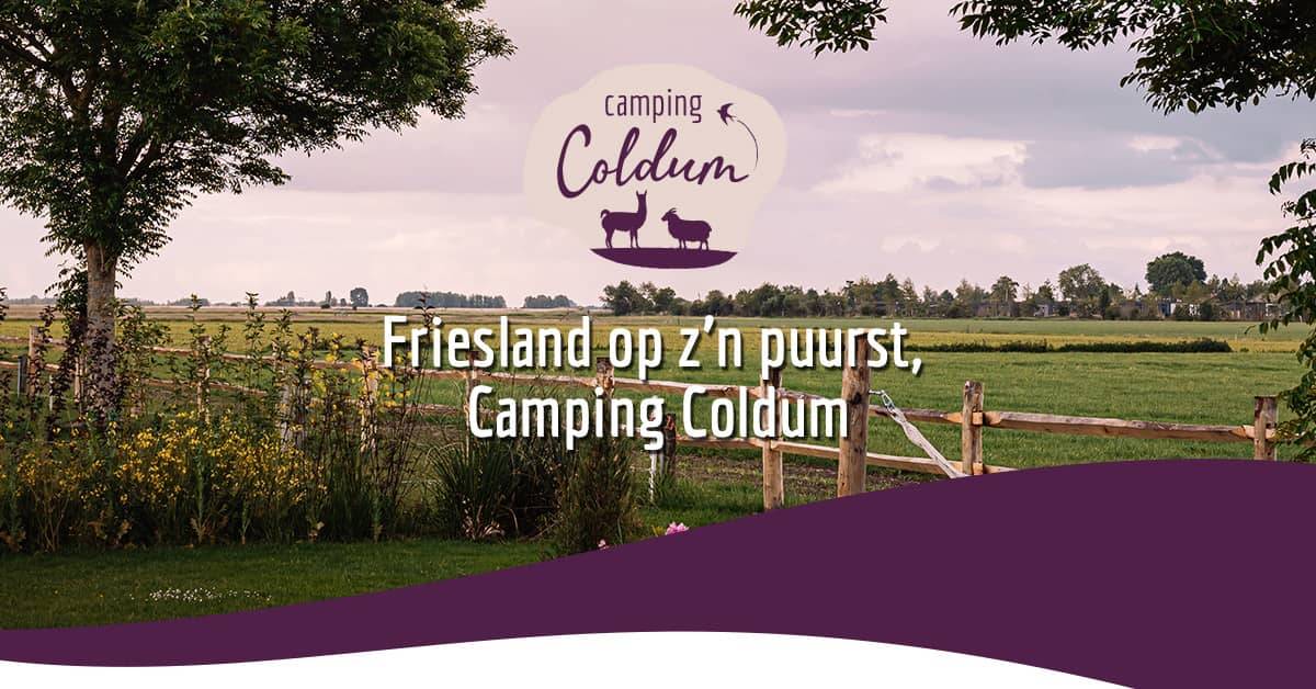 Camping Coldum – Rust & Natuur in Friesland